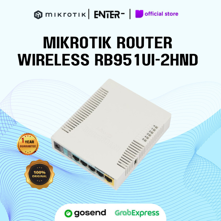 Jual Mikrotik Router Wireless RB951ui-2Hnd | Shopee Indonesia