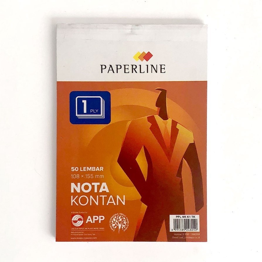 Jual [RP] Nota Kontan Paperline Kecil 1 Ply (NK K1) | Shopee Indonesia