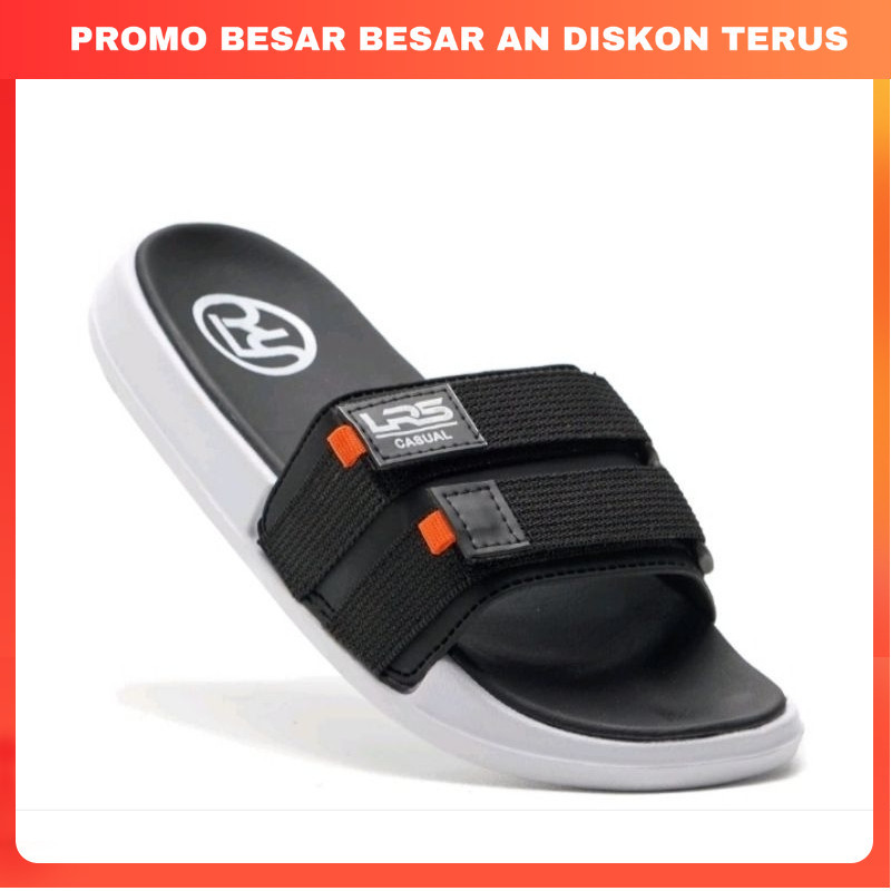 Jual (COD) sendal pria slip on sendal pria anti slip senal pria ringan ...