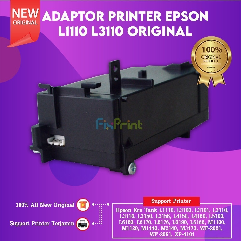 Jual Power Supply Adaptor Epson L1110 L3100 L3101 L3110 L3116 L3150 ...