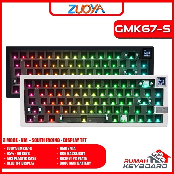 Jual GMK67S - GMK67-S - 65% - South Face - RGB - TFT Display ...