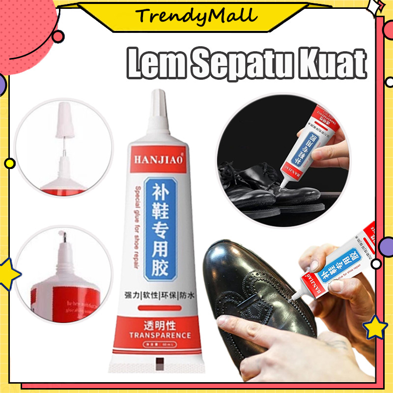 Jual Lem Sandal Sepatu Lengket Kuaat 50-60ml/lem perekat sepatu dan ...