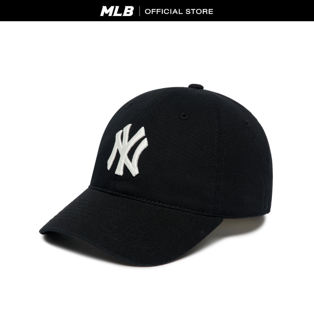 Jual MLB UNISEX CURVED CAP 3ACP6601N 50BKS NEW YORK YANKEES BLACK ...