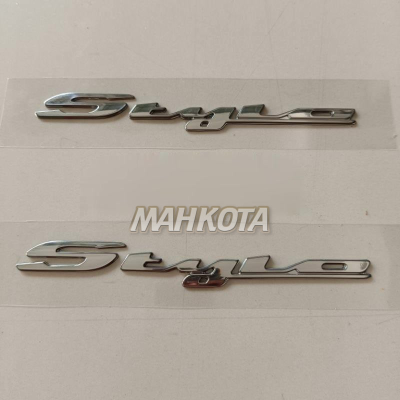 Jual Emblem Honda Stylo 160 New 2024 Ori chrome Original Kualitas ...