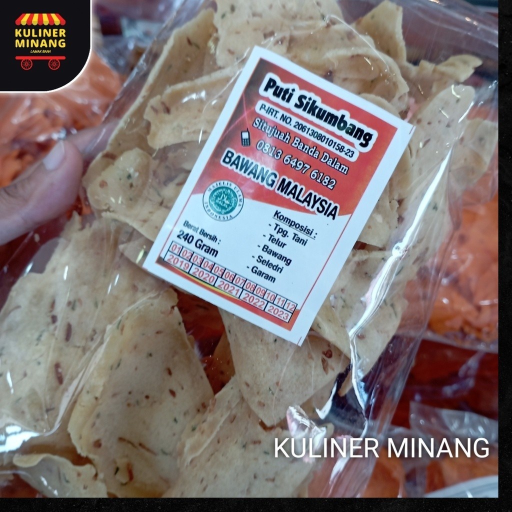 Jual Kuliner Minang Kue Bawang Malaysia ANNA by Puti Sikumbang kabau ...