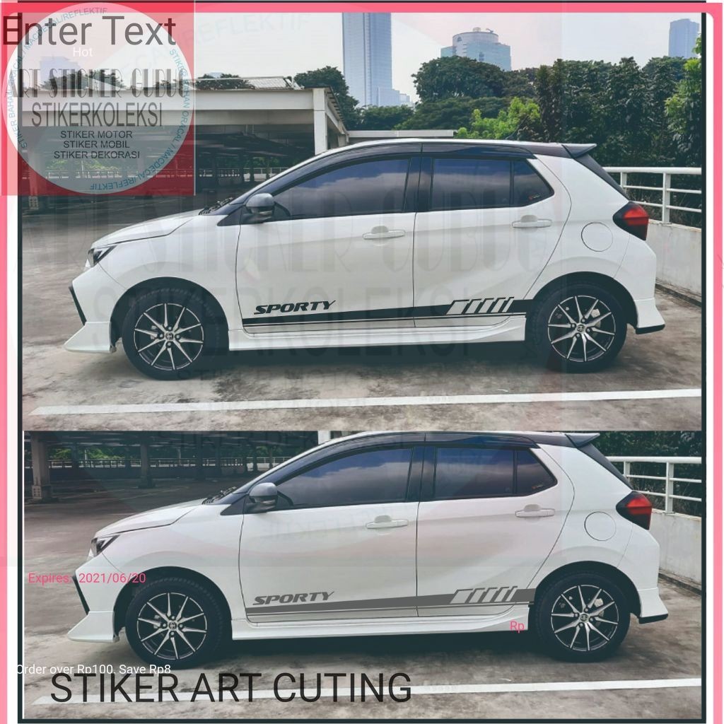 Jual STIKER CUTTING MOBIL STRIPING LIS VARIASI STIKER MOBIL Stiker ...