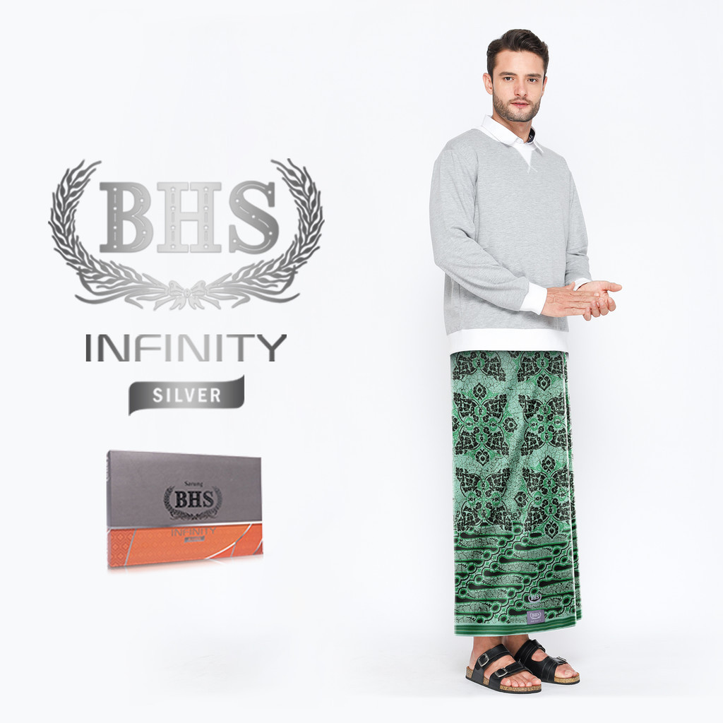 Jual Sarung BHS Infinity Silver Motif V34 CBA 001 | Shopee Indonesia