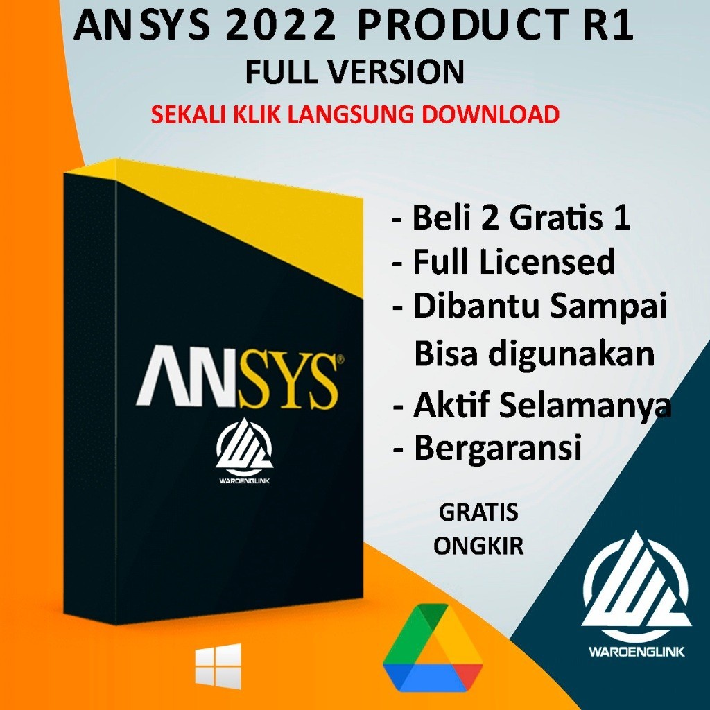 Jual [wl] Ansys 2022 Full Version - SOFTWARE MURAH - APLIKASI | Shopee Indonesia