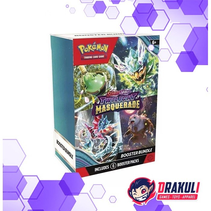 Jual TCG Pokemon Scarlet & Violet Twilight Masquerade SV6 Booster Bundle | Shopee Indonesia