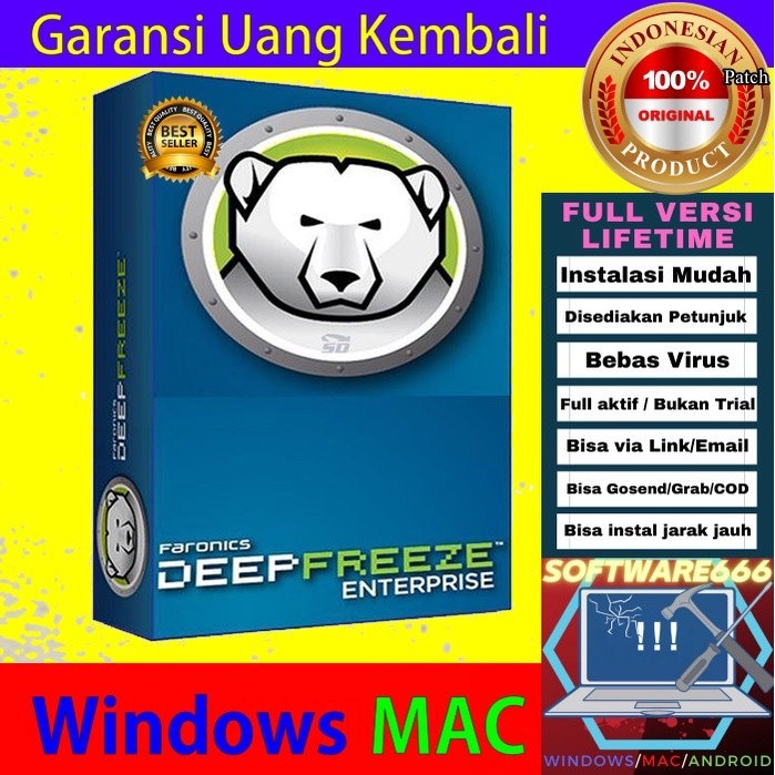 Jual Software Mencegah Modifikasi Sistem: Faronics Deep Freeze 8 [WIN] SOFTWARE - APLIKASI - PC ...