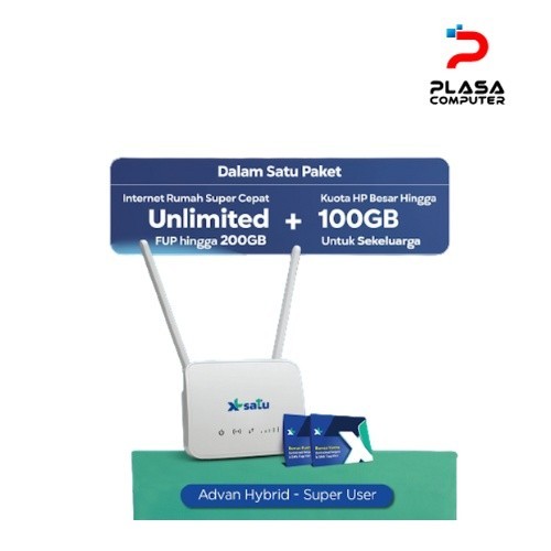 Jual MODEM ROUTER WIFI 4G SIM CARD ADVAN XL SATU FREE UNLIMITED 100GB ...