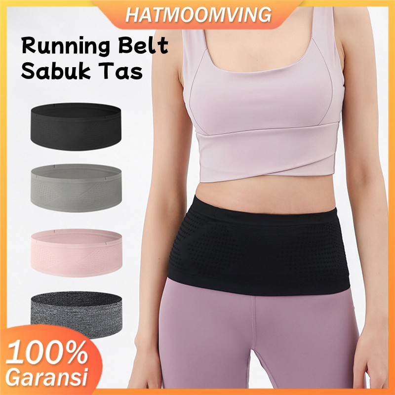 Jual New Tas Pinggang Running Belt Sabuk Lari Jogging Sport Waist Bag ...