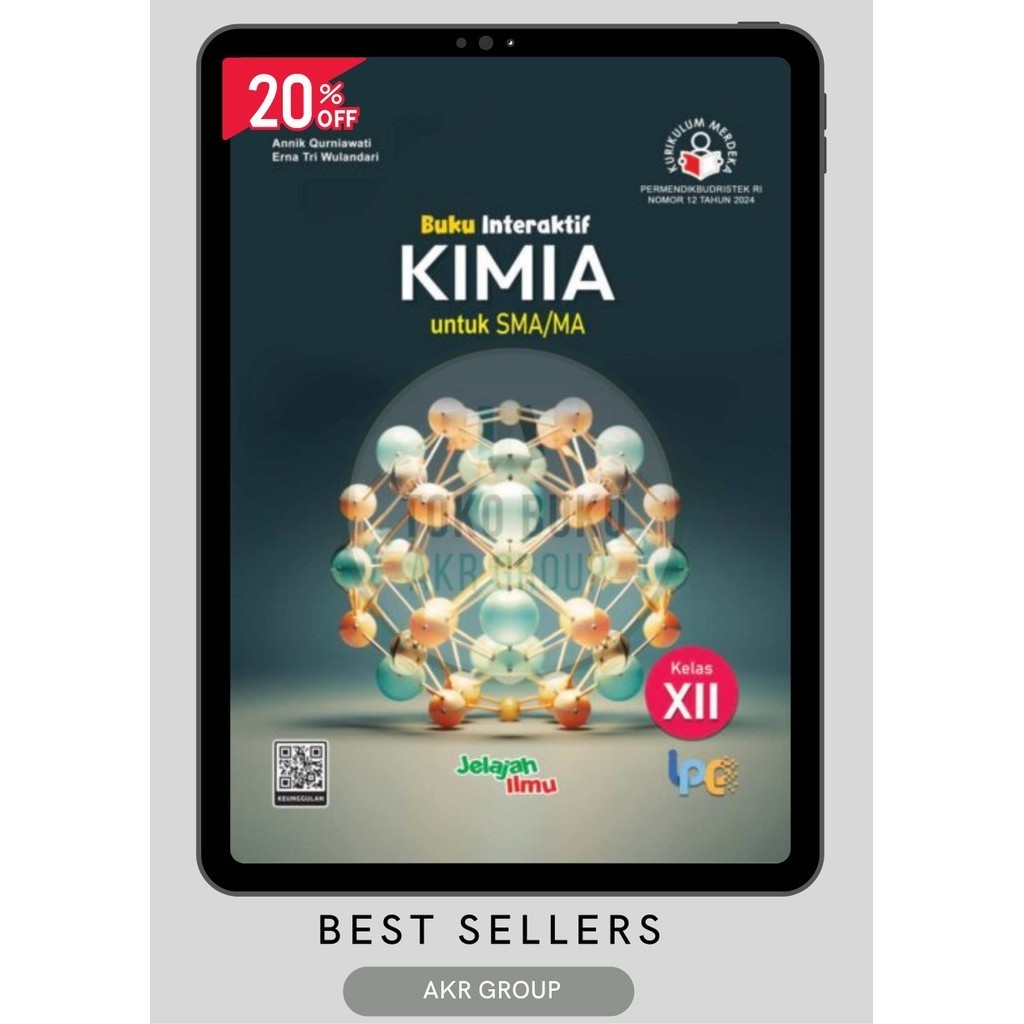 Jual Buku Paket Interaktif KIMIA Kelas 12/XII SMA/MA Kurikulum Merdeka Intan pariwara Tahun 2024 ...