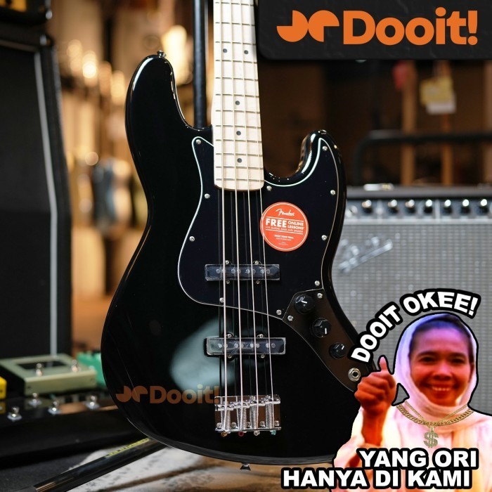 Jual SQUIER Affinity Jazz Bass MAPLE FB Elektrik Bass 4 Senar String ...