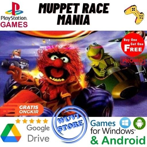 Jual Game PC Muppet Race Mania Emulator PS1 | Bisa Main di Android atau ...