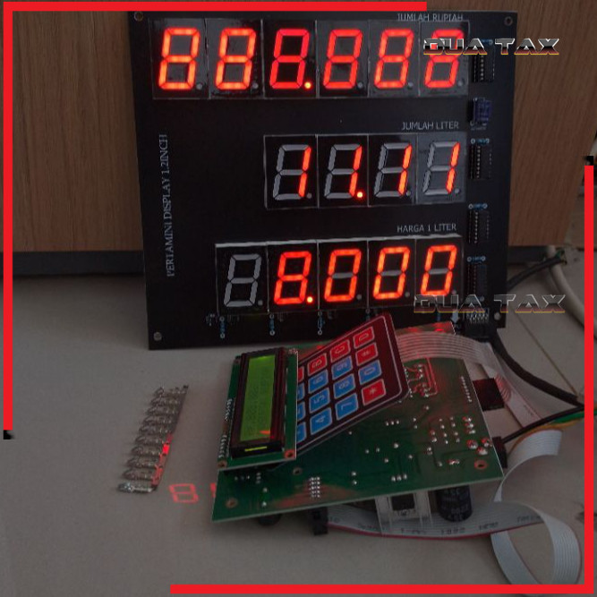 Jual CPU Pom Mini AC/DC Modul Pertamini Digital+ Display 7 Segmen ...