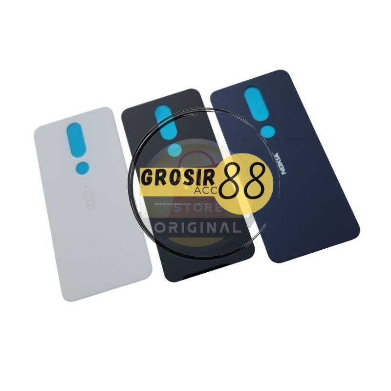 Jual Backdoor Tutup Belakang Baterai Back Casing BackCover Nokia 6.1 Plus X6 TA1116 ( G88 ...