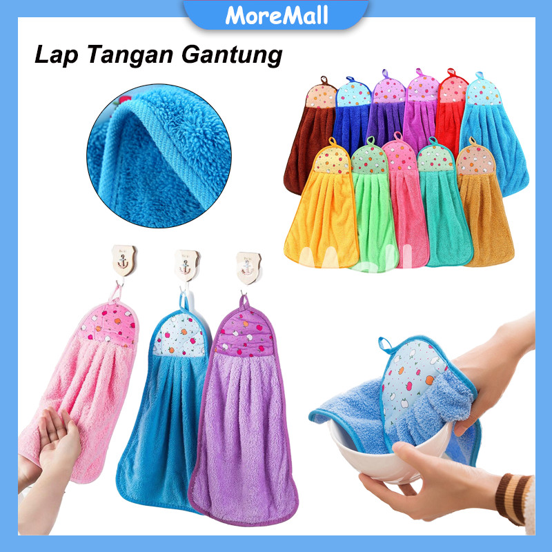 Jual Lap Handuk Tangan Gantung Polos Motif Buah/Lap Tangan Gantung ...