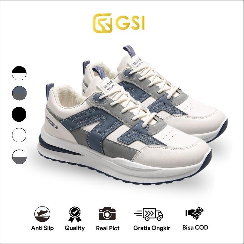 Jual GSI Loko 1341 Sepatu Sneakers Pria Casual Sport Olahraga Running ...