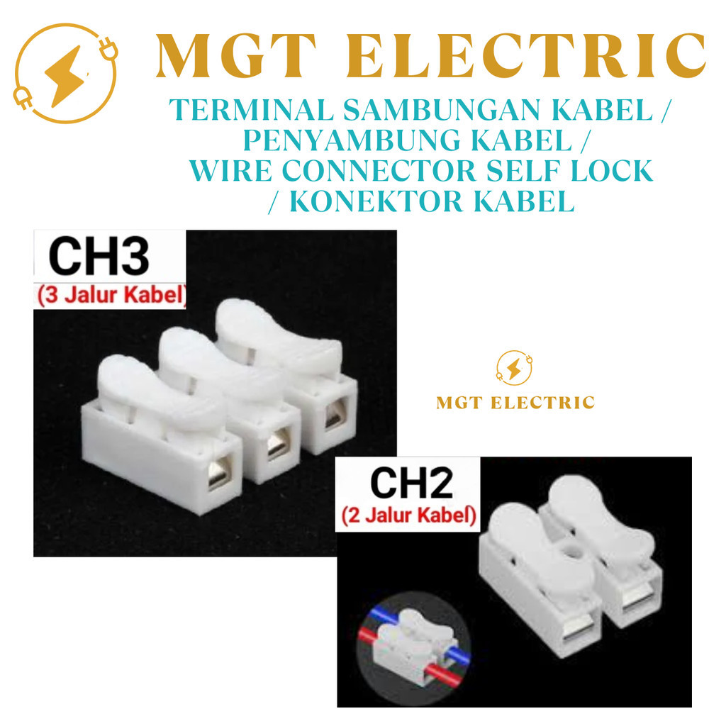 Jual Terminal Sambungan Kabel / Penyambung Kabel / Wire Connector Self ...