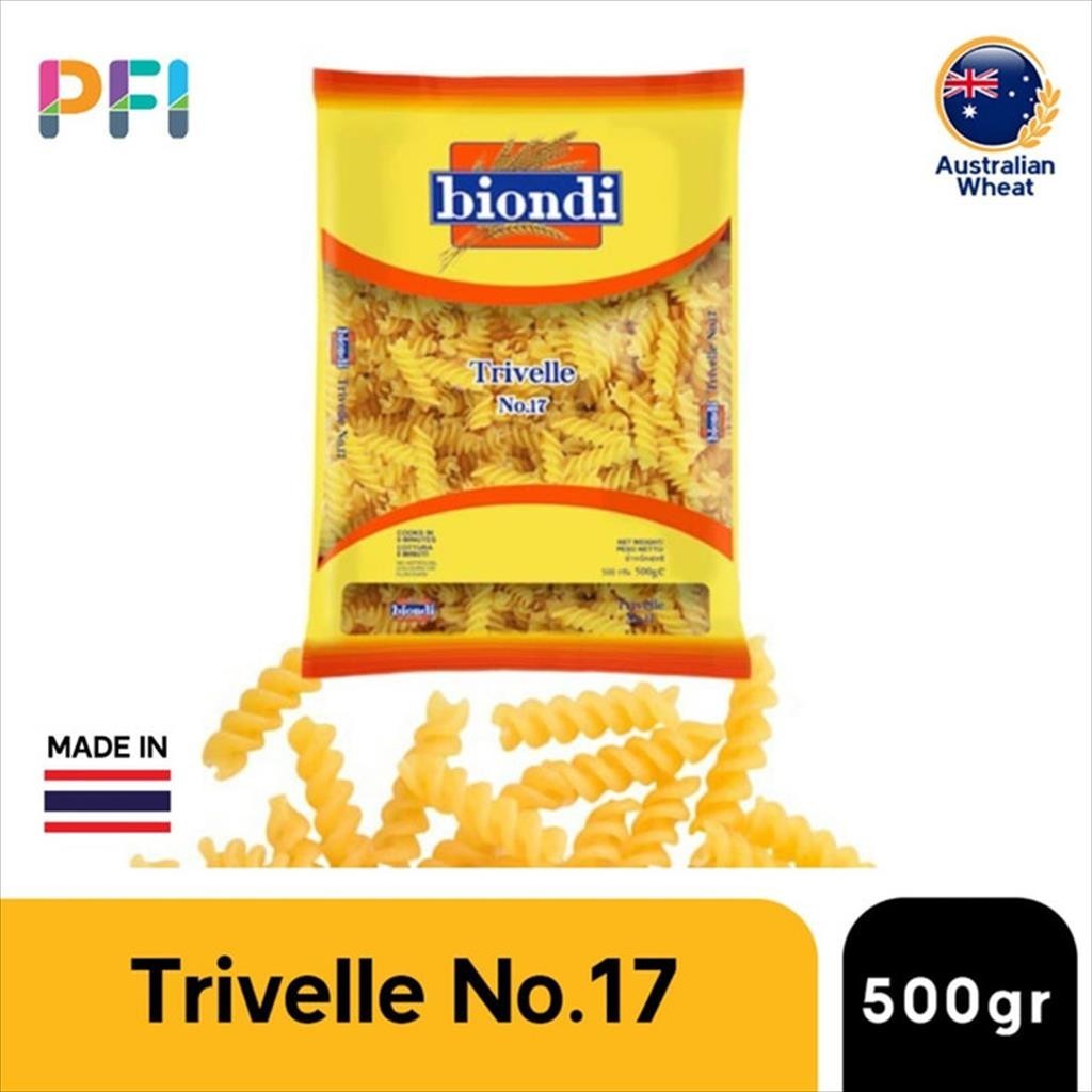 Jual Pasta Biondi Trivelle No 17 500gr | Shopee Indonesia