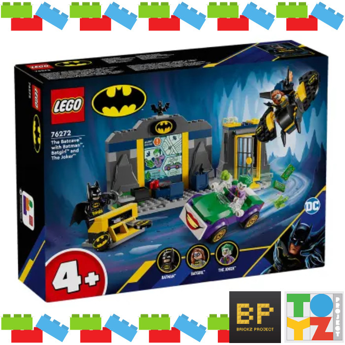 Jual Lego 76272 Batman - The Batcave with Batman, Batgirl and The Joker ...