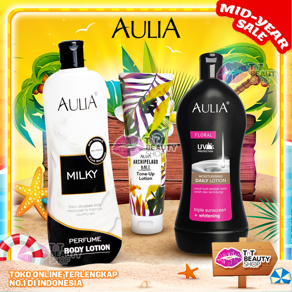 Jual Aulia Perfume Body Lotion 600ml - Daily Lotion 500ml - Tone-Up ...