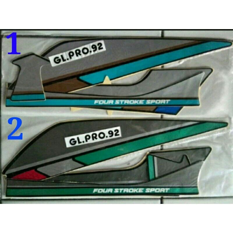 Jual sticker striping lis bodi honda gl pro thn 1992 termurah Raja ...