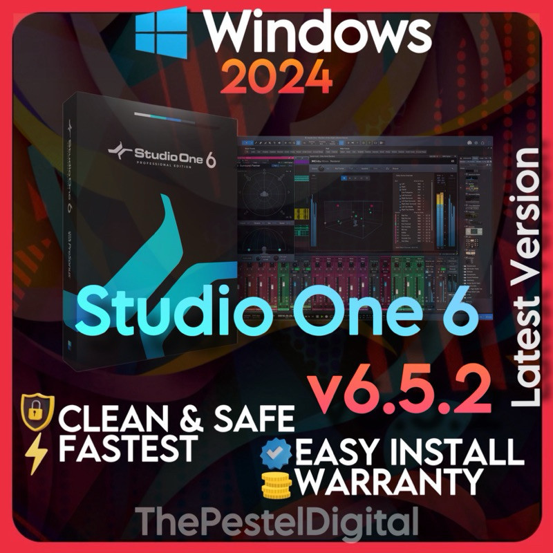 Jual PreSonus Studio One 6 Pro Lifetime Latest Full Version || Windows ...