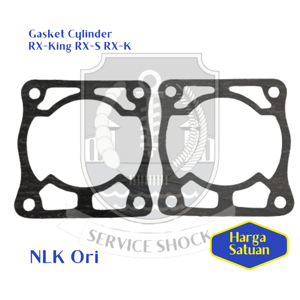 Jual Paking Blok Gasket NLK Ori Yamaha RX-King RX-S RX-K (Cylinder Head ...