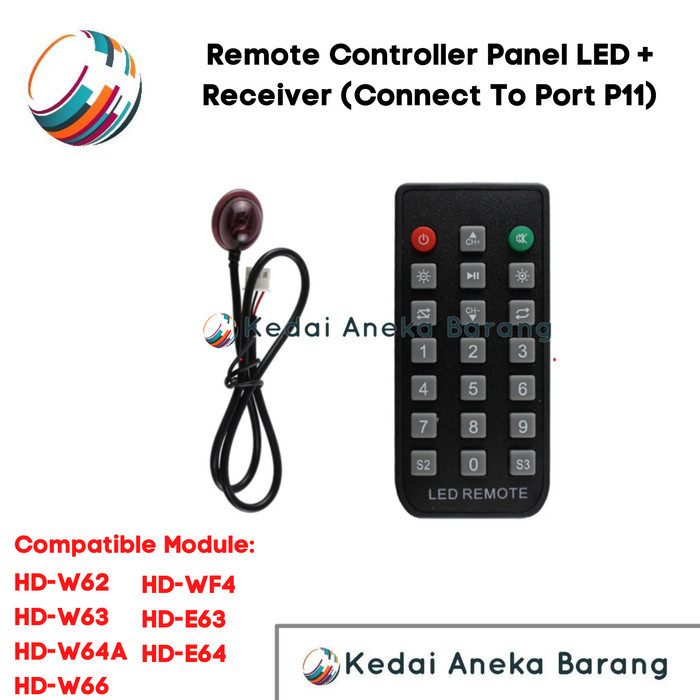 Jual TC99 IR Infrared Remote Controller Huidu Panel LED Running Text ...