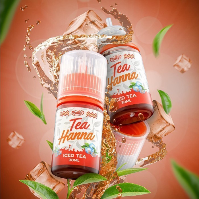 Jual Liquid Tea Hanna Pod friendly 30ml 15mg Iced Tea Hanna Series ...