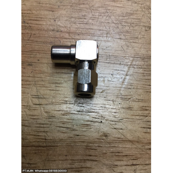 Jual FO99 Konektor Tv right angle model clamp lock | Shopee Indonesia