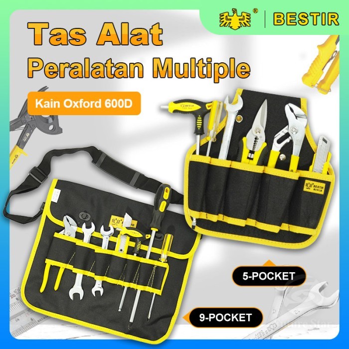 Jual Tas Alat Perkakas Peralatan Multiple 5/9-Pocket Mini Tas pinggang ...