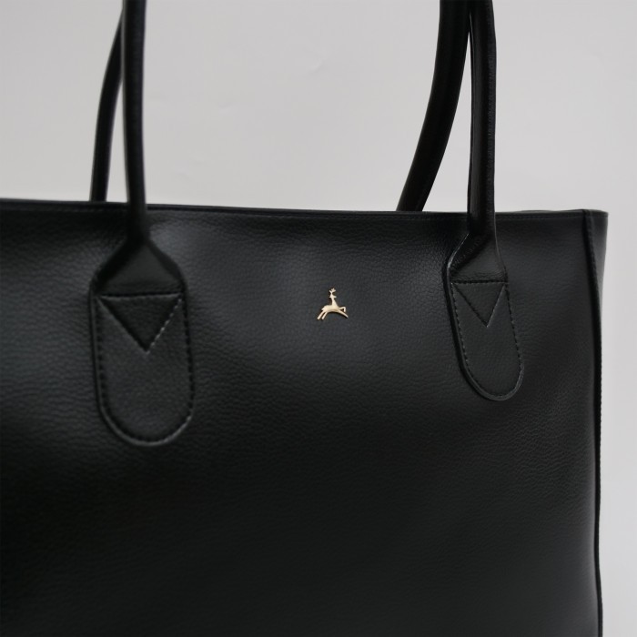 Jual Povilo Laras Tote Bag Black | Shopee Indonesia