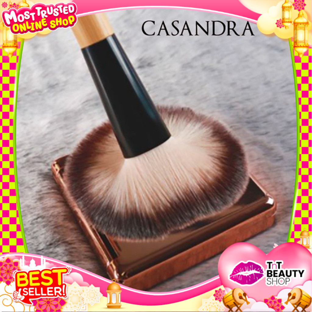 Jual Casandra Brush Wood Handle - Brush Gagang Kayu | TnT Beauty Shop ...