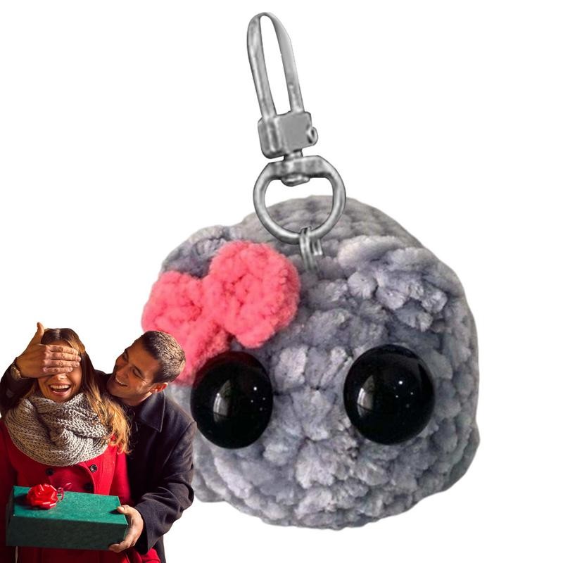 Jual Sad Hamster Meme Sound Music Plush Toy Cute Hamster Plush Keychain ...