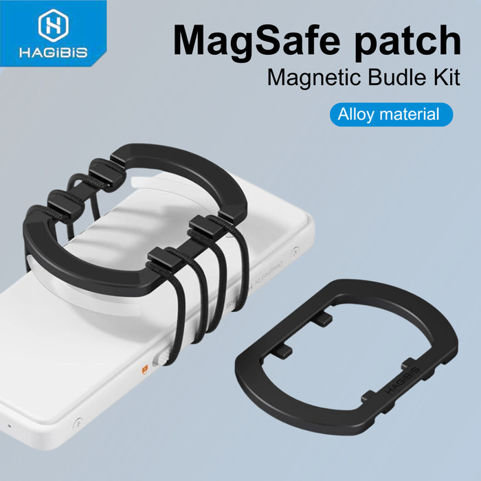 Jual Hagibis Magnetic Adapter Ring Magnet Sticker Magnetic Bind Patch ...