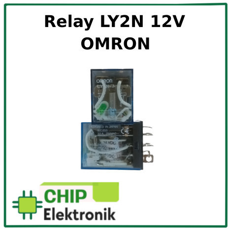 Jual Relay Omron LY2N 220VAC 12VDC 12 Volt 8 kaki | Shopee Indonesia