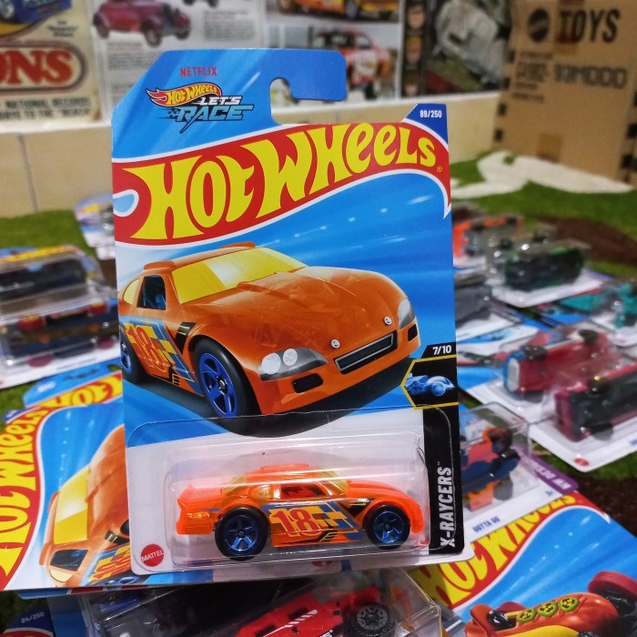 Jual Hot Wheels Stockar orange base besi D25 X-Raycers HYX33 | Shopee ...