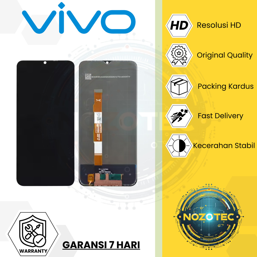 Jual LCD TOUCHSCREEN HP VIVO S1 1907 / S1 PRO 1920 / Y7S ORIGINAL FULLSET COMPLETE PRESISI NEW ...