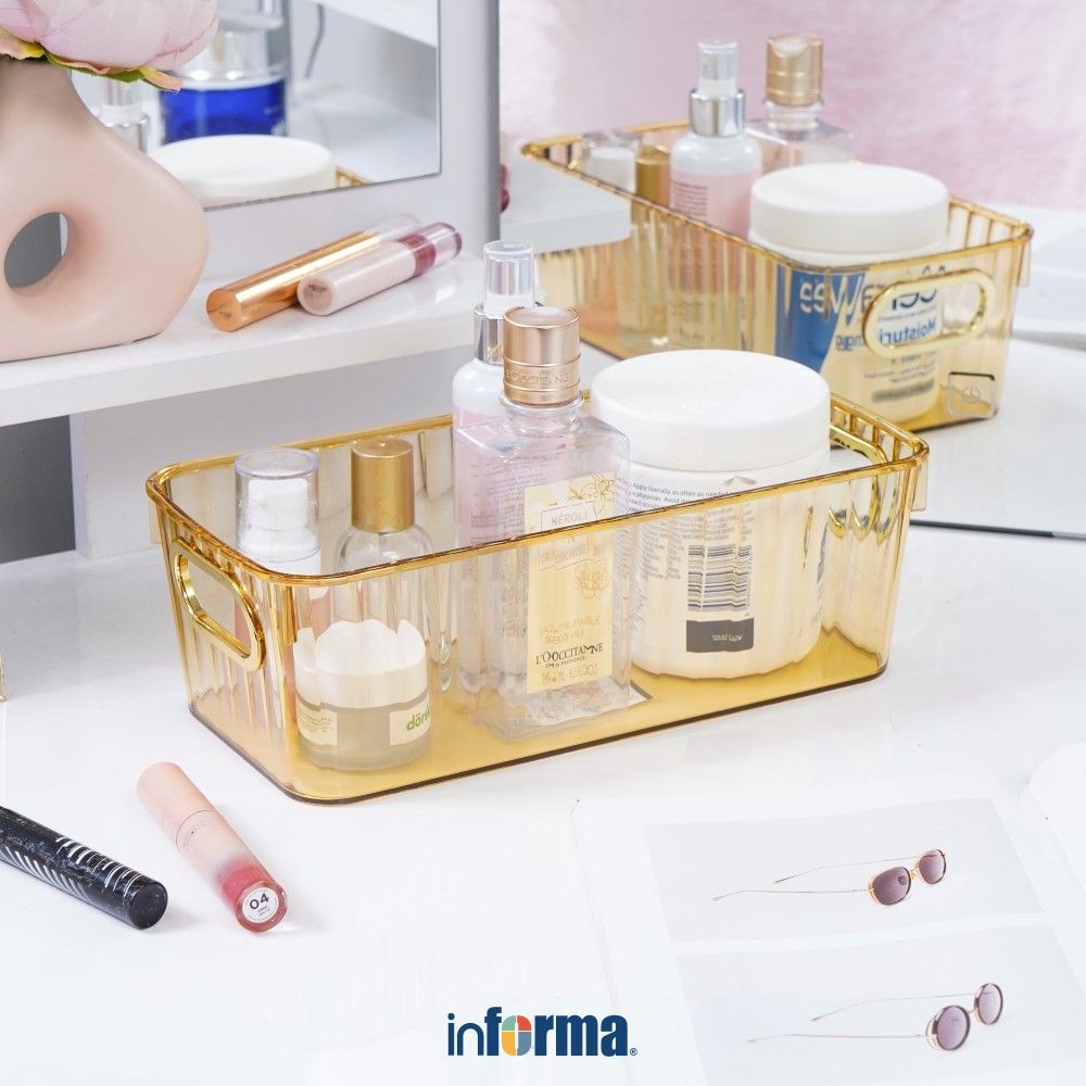 Jual Informa 28X14X9.5 cm Lux Keranjang Penyimpanan - Amber Handle ...