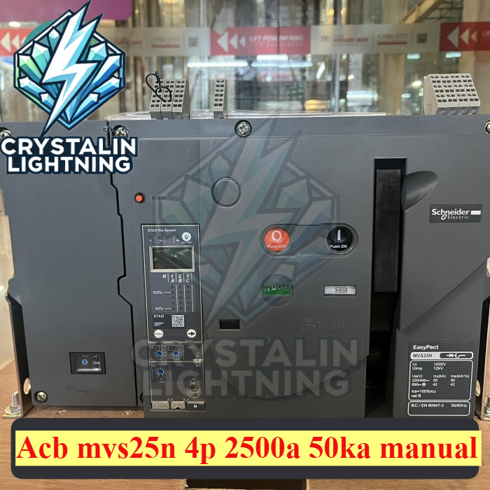 Jual Acb mvs25n 4p 2500a 50ka manual schneider ACB (Air Circuit Breaker ...
