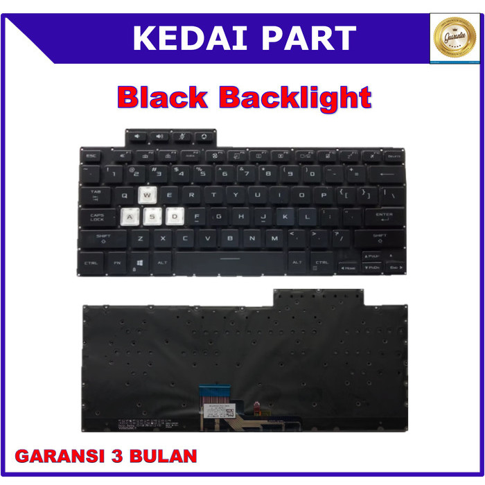 Jual Keyboard Asus TUF Dash F15 FX516 FX516PC FX516PE FX516PM Backlight ...