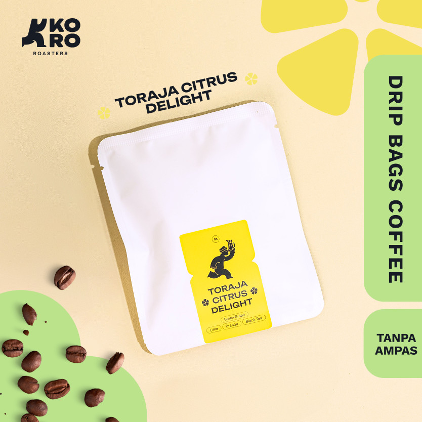 Jual KORO ROASTERS Arabica Toraja Citrus Delight Kopi Dripbag Filter Manual Brew Siap Seduh ...