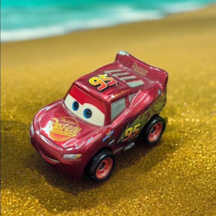 Jual Metallic Lightning Mcqueen Mini Racers Disney Cars Loose FBG75 ...