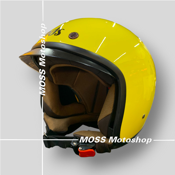 Jual Helm MDS Magnum Solid Lemon Yellow | Original Product | Shopee ...