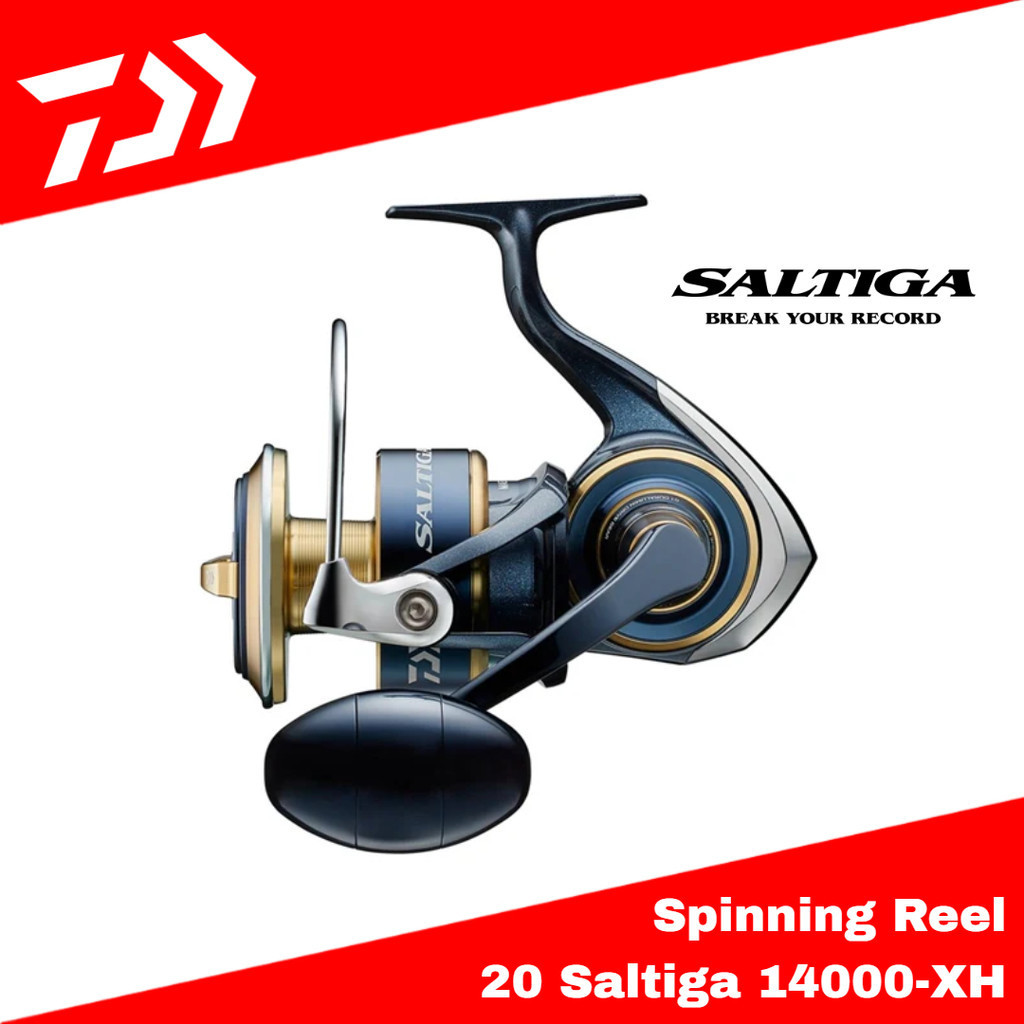 Jual Daiwa Spinning Reel Saltiga 20 SW 14000-XH | Shopee Indonesia