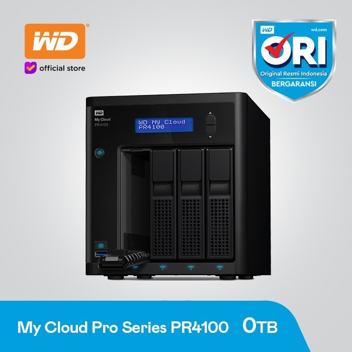 Jual WD My Cloud PRO Series PR4100 0TB - Hardisk Eksternal | Shopee Indonesia