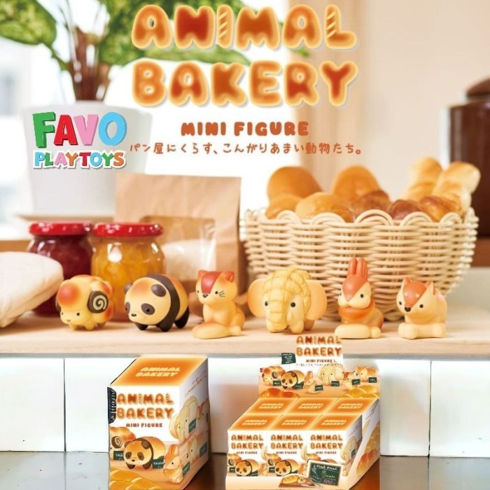 Jual ANIMAL BAKERY MINI FIGURE Series Blind Box Figure | Shopee Indonesia